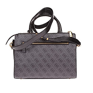 GUESS Ginevra Elite Society Satchel, Coal Logo