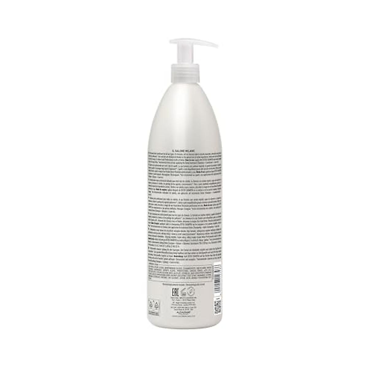 Il Salone Milano Detox Conditioner for All Hair Types - Clarifying Hair Conditioner with Charcoal Powder - Scalp Cleanser to Detox - Restore Broken Bonds & Add Softness (33.8 oz / 1000 ml)
