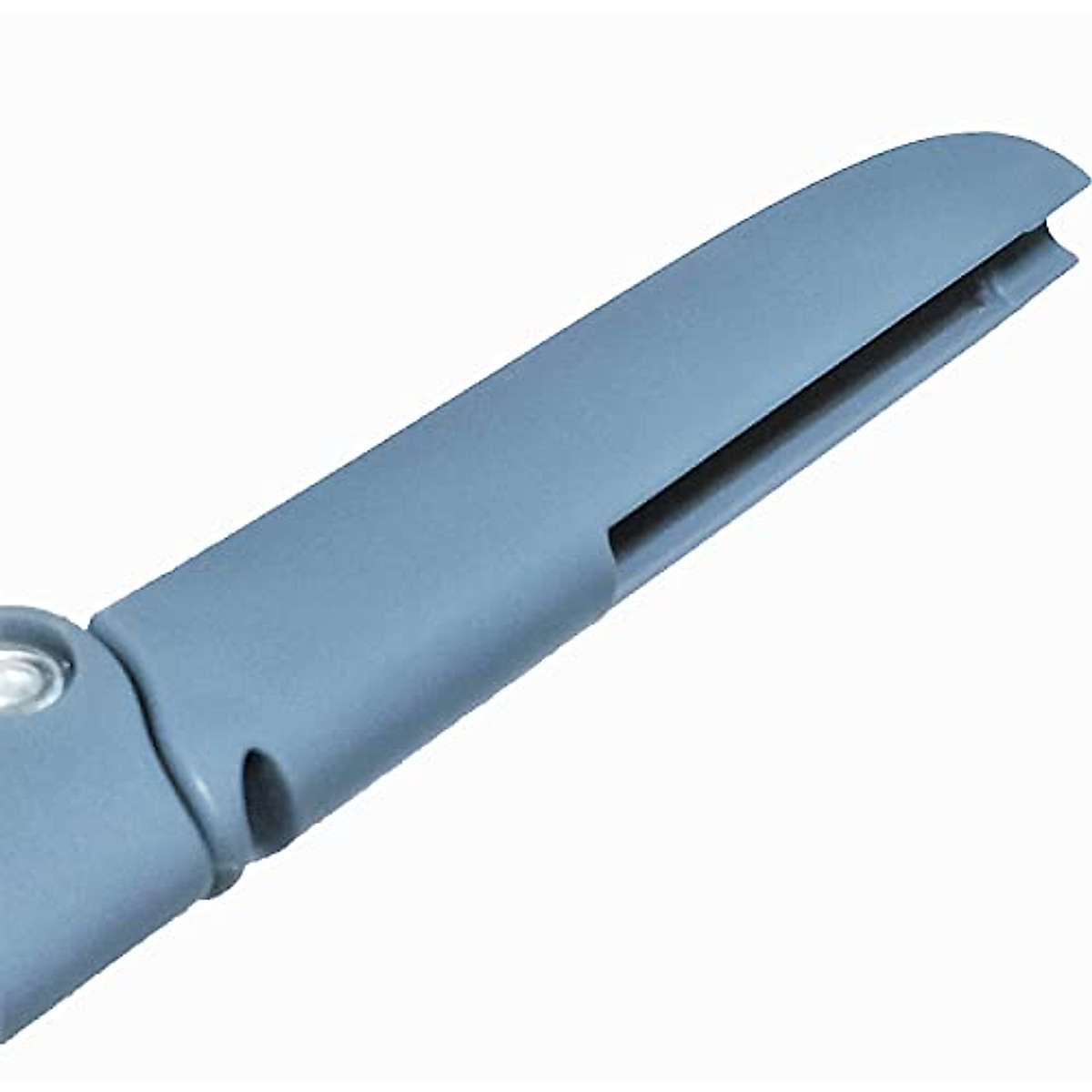 Fineget Collapsible Travel Shorts Skirt Shirt Socks Hangers with Clips Foldable Pants Clothes Plastic Suit Hangers Non Slip Closet Blue Organizer Retail Displays (Grey 2 Pcs, Blue 2 Pcs)