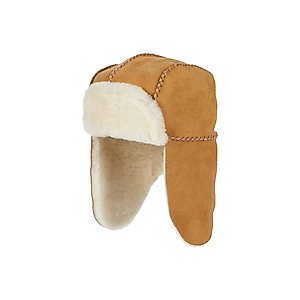 UGG Water Resistant Sheepskin Trapper (Toddler/Little Kids) Chestnut 2-4 Years
