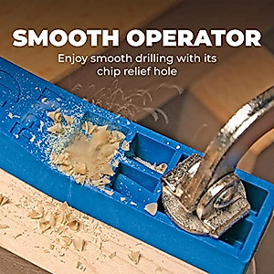 Kreg MKJKIT Mini Jig Kit - Simple, Compact Kreg Pocket-Hole Jig - Create Strong Joints Without Glue - For Tight Spaces & Small Projects - Unlimited Material Thickness