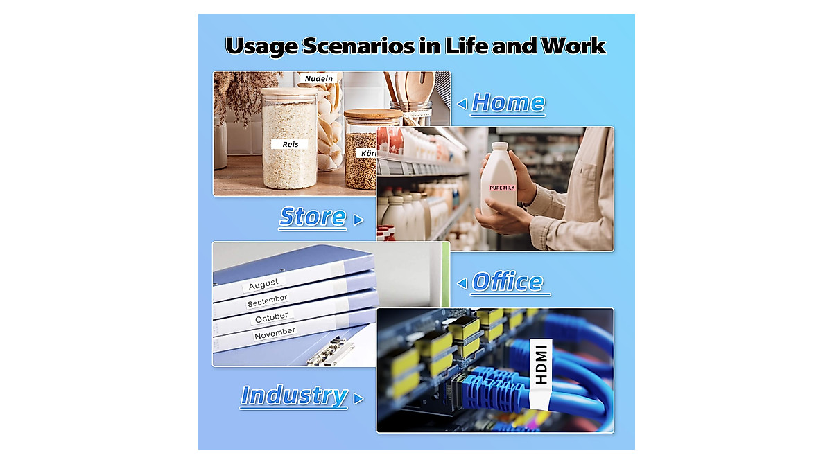 E1000 Pro Handheld Label Maker - Efficient & Portable