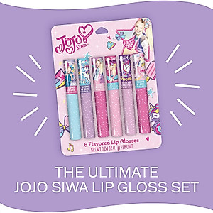 JoJo Siwa 6 Piece Lip Gloss Clamshell