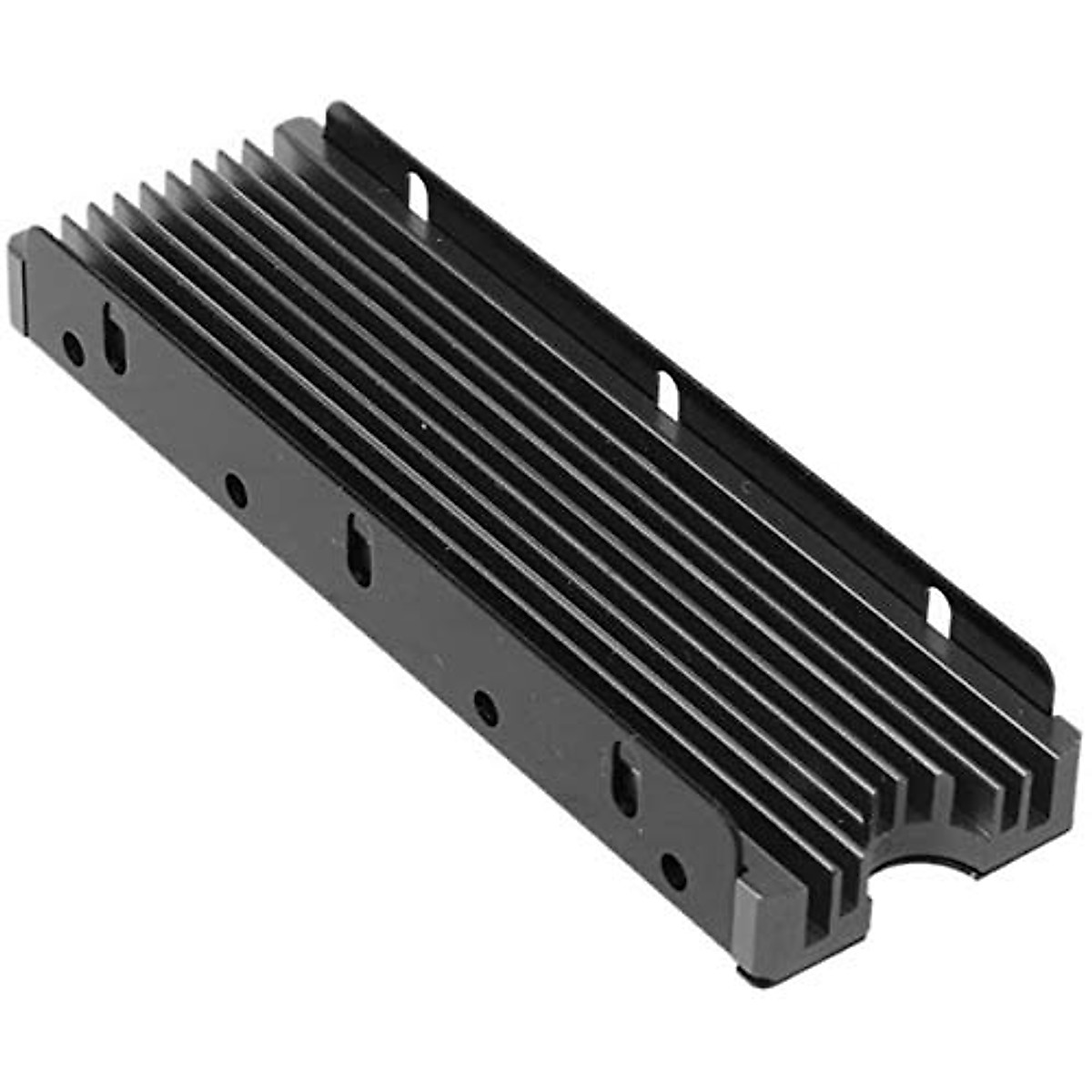 QIVYNSRY M.2 Heatsink NVMe 2280 PS5 SSD Heat Sink Computer PC PCIE M2 SSD Cooler for Samsung 980 970 EVO Plus SN850 SN750 SN570 Firecuda 530, Black