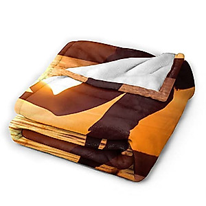 MAZU Custom Blanket Photo Collage Design Your Own Personalized with Picture Text Flannel Throws Blankets Customized Blanket for Father Mom Christmas Valentines Thanksgiving Day Gifts, 1 Photo