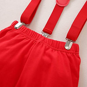 Circus 1st Birthday Outfit Baby Boy Carnival Theme Birthday Outfit Caterpillar Birthday Outfit Cake Smash Suspender Romper Shorts Pants Bodysuit Circo Birthday Party Supplies Red Circus 12-18 Months