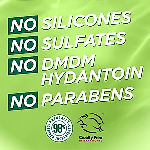 Garnier Fructis Sleek & Shine Glass Hair Water 10 Second Liquid Rinse Out, 98 Percent Naturally Derived Lamellar, for Shiny Hair (Packaging May Vary)