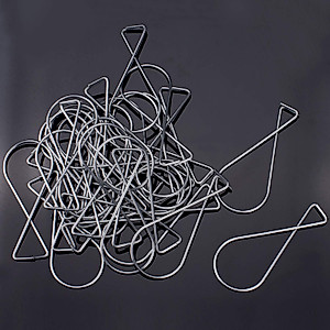 50 Pack Ceiling Hooks Clips - Classroom Decorations Grid Ceiling Hanging Hooks Clips