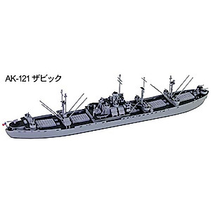 Pit Road ML21 1/700 Skywave Series US Navy Cargo Ship (AK-99 Boot/AK-121 Zabic) Liberty Ship Set of 2 Plastic Model
