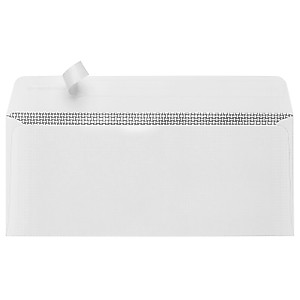 500 No. 10 Self Seal Single Window Security Envelopes -Designed for QuickBooks Invoices and Business Statements - Computer Printed Checks with Strong Peel and Seal Flap - Number 10 Size 4 1/8 X 9 1/2