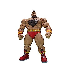 Storm Collectibles - Ultimate Street Fighter II: The Final Challenger - Zangief, Action Figure, STM87180 Red
