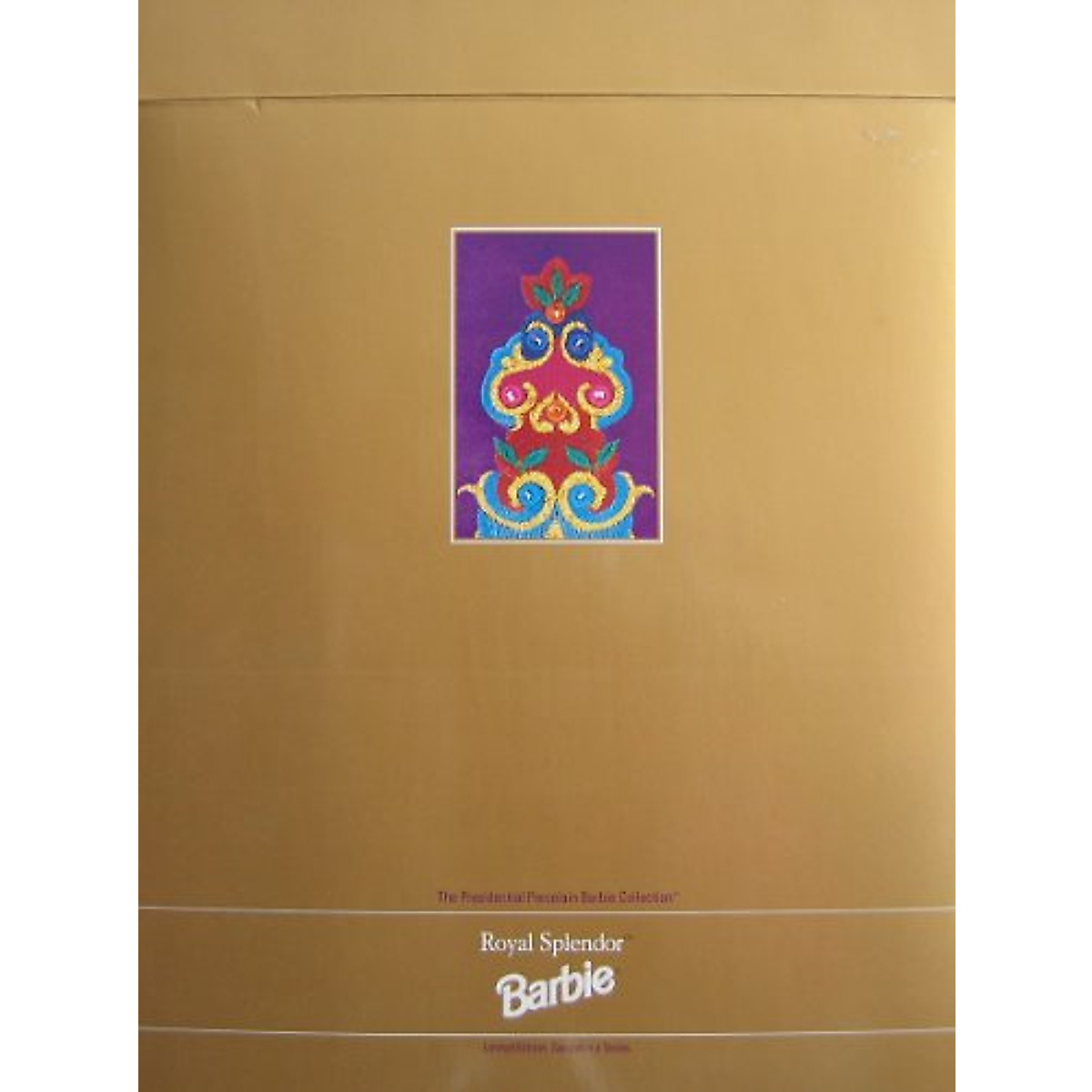 Barbie Royal Splendor PORCELAIN Doll SIGNED Limited Edition 2nd Series (1993)