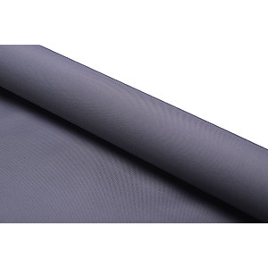 Canvas Oxford Fabric Marine Waterproof Outdoor Awning 600 Denier Coal (Cut Separate by Yard for Prime Orders-1 Yard) (60"x36")