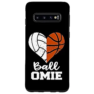 Galaxy S10 Ball Omie Heart Funny Volleyball Basketball Omie Case