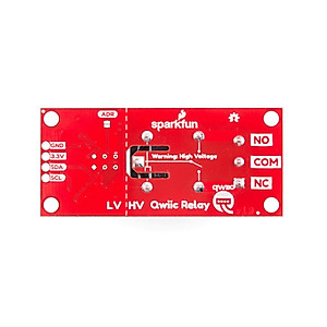SparkFun Qwiic Single Relay-Up to 5.5A at 240VAC Multiple I2C addresses Available Turn on/Off high Power Device from Low Power microcontroller No Soldering Large Power Loads w/Simple I2C Commands