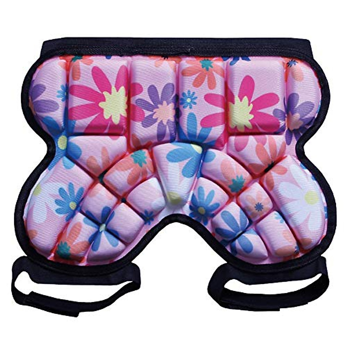 Kids Hip Protection Thickened Sports Shorts Skating Butt Pads Protectors for Children Skating Protective Gear Scooter Ski Butt Pad Adjustable Hip Protection Red