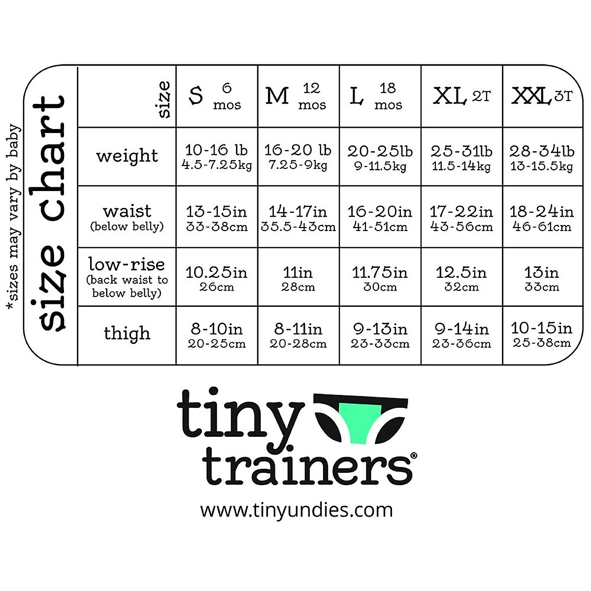 Tiny Trainers - Small Cotton Training Pants, 3-Pack Aqua Blue