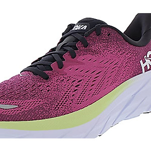 HOKA ONE ONE Clifton 8 Womens Shoes Size 6, Color: Blue Graphite/Ibis Rose