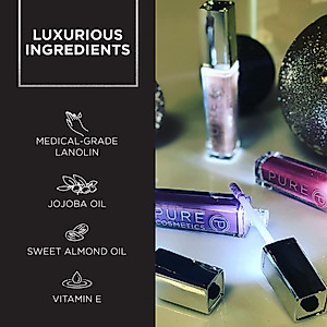 Pure Cosmetics Pure Illumination Light Up Lip Gloss Bundle, Shimmer & Oopsy Daisy
