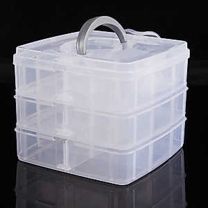 Simthread [Anti-Tangle] Embroidery Thread Kit with Organizer Box, All-in-one 40 Colors 100% Polyester Sewing Thread, Compatible for Brother Babylock Janome Embroidery Machine