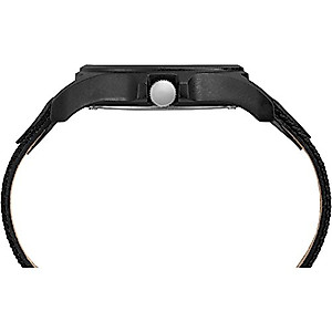 Timex Men's TW4B08100 Expedition Acadia Black Leather/Nylon Strap Watch