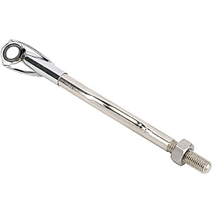 AMEYXGS Bowfishing Power Rod Line Guide Rod Slingshot Fishing Reel Seat Attachment Spin Cast Reels Holder Breakout Shoot Through Stainless Steel Rod…