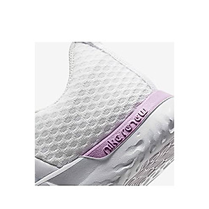 Nike Women's Renew in Season TR 10 Shoe, White/Green Glow-Violet Shock, 8.5 M US