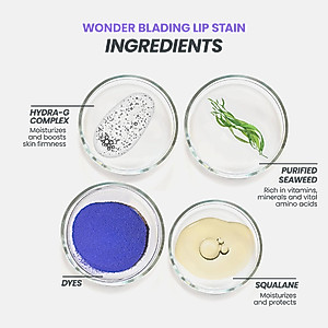 Wonderskin Wonder Blading Lip Stain Peel Off Masque - Long Lasting, Waterproof and Transfer Proof Red Lip Tint, Matte Finish Peel Off Lip Stain (Divine Masque)