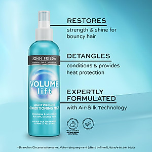 John Frieda Volume Lift Lightweight Conditioning Mist 6.76 Fl Oz