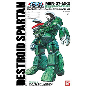 Macross Robotech Attack Destroid Spartan 1/72 Scale Plastic Model Kit