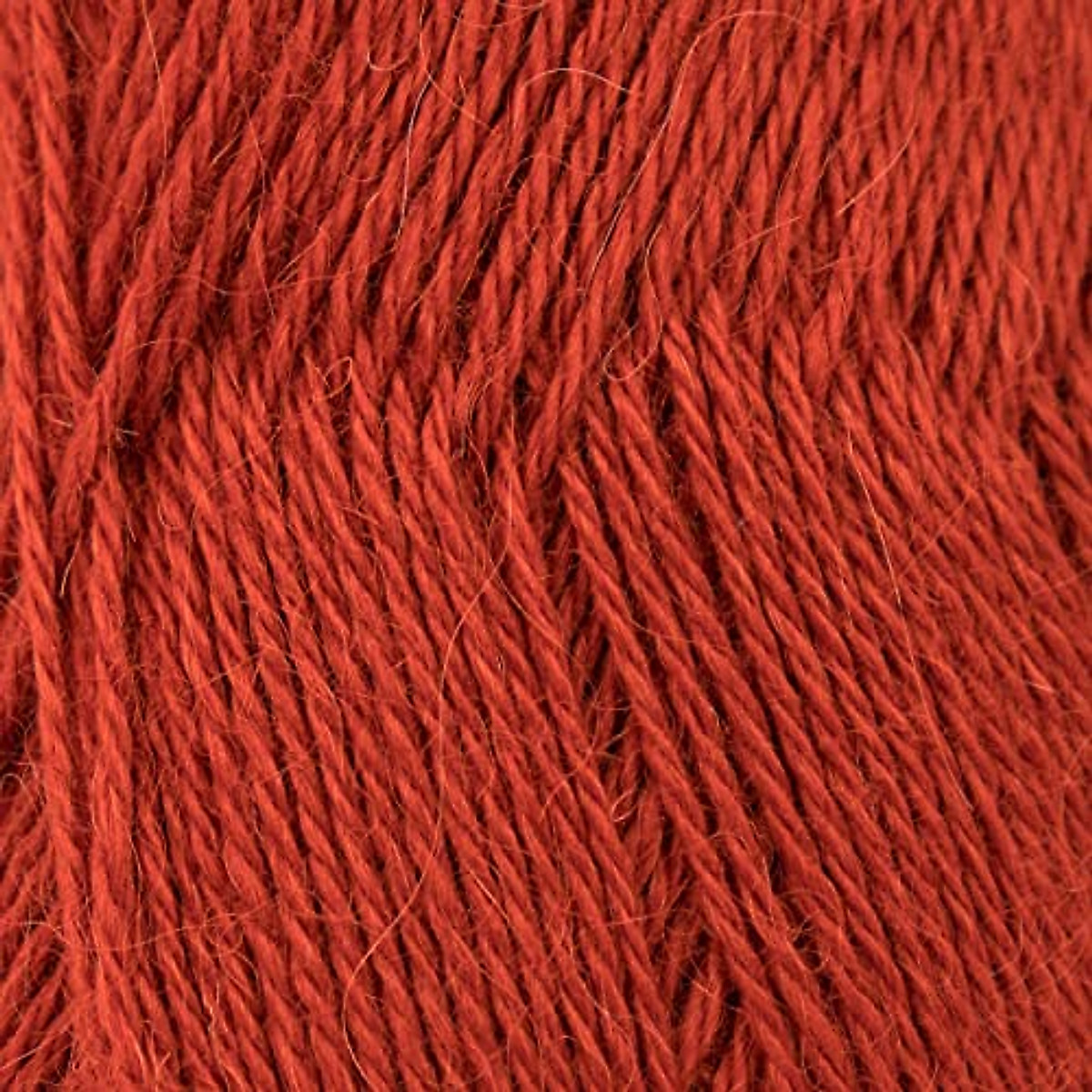 (3 Small Gorgeous Skeins) Alpaca Yarn Blend Umayo [657 Yards Total] Rust, 2 Fingering