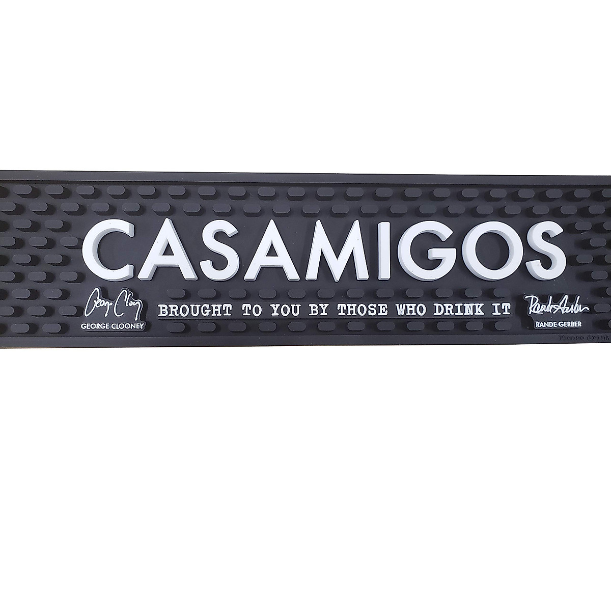 JUSTPET Casamigos Tequila Bar Mat Spill Mat Rail Drip Mat - 23.25" x 3.5"