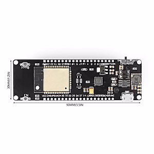 ESP32 Development Board 3.5x1.2in 2.4GHz Dual-Mode and Bluetooth Compatible Dual Cores Module for Battery