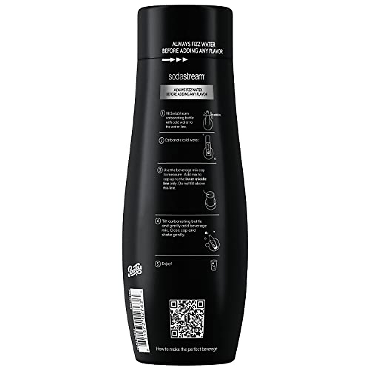 SodaStream® Pepsi® Zero Sugar Beverage Mix (440ml, Pack of 4)