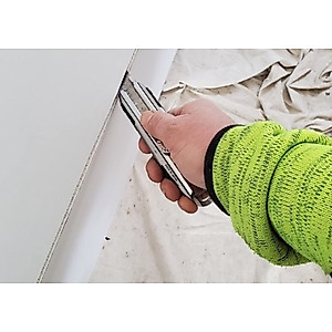 OLFA 18mm Heavy-Duty Utility Knife (MXP-L) - Multi-Purpose No-Slip Grip Precision Knife w/All Aluminum Handle & Snap-Off Blade, Custom Cutting Depth, Replacement Blades: Any OLFA 18mm Blade