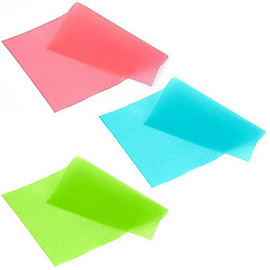 JINDIN Refrigerator Mats Liner Fridge Pads Shelves Liner for Keeping Vegetables Fruit Fresh Drawer Pad Table Mat 4pcs/lot Pink