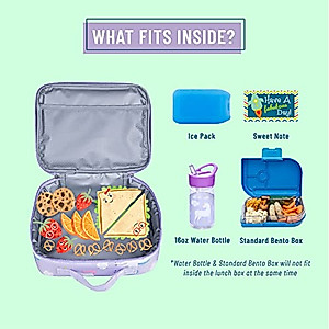 Wildkin Kids Insulated Lunch Box Bag for Boys & Girls, Reusable Kids Lunch Box is Perfect for Early Elementary Daycare School Travel, Ideal for Hot or Cold Snacks & Bento Boxes (Unicorn)