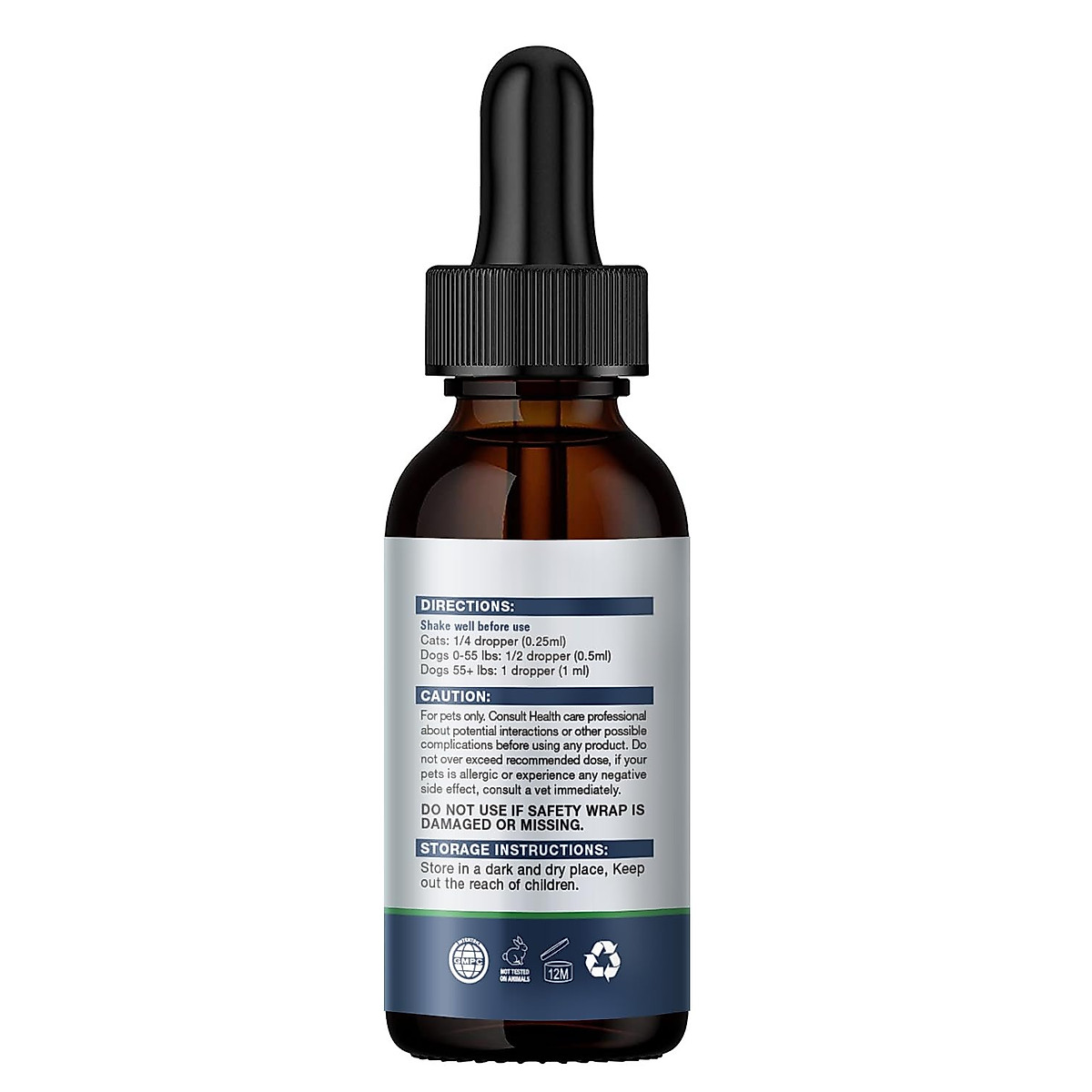 Natural Oil for Dogs and Cats - Natural Oil Drops with Omega Fatty Acids - Hip and Joint Support and Skin Health 24030775