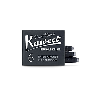 Kaweco INK-BK refills, cartridges and ink extinguisher, black