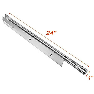 MixRBBQ BBQ Future Grill Burners Tube Replacement for Viking 316-911, VGBQ 30" T Series, VGBQ 41" T Series, VGBQ 53" T Series, 2-Pack