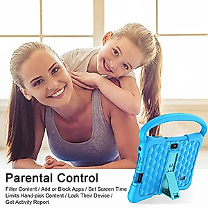 NORTH BISON Kids Tablet, 7 inch Android 11.0 Tablet for Kids, 3GB 32GB Toddler Tablet with Bluetooth, WiFi, GMS, Parental Control, Dual Camera, Shockproof Case, Educational, Games