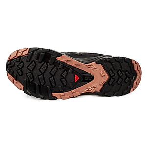 Salomon XAILD Trail Running Shoes for Women, Peppercorn/Black/Cedar Wood, 6.5