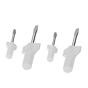 Embroidery Machine Screwdriver 4pcs Sewing Machine Screwdriver Flat Head Mini Screwdriver Sewing Replacement Accessories for Machine Repairing Supplies Repairing Screwdriver Set