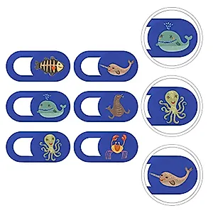SOLUSTRE 6Pcs Lens Cover Eye Webcam Cover Slider Webcam Cover Blocker Camera Cover for Laptop Tablet Computer Camera Cover Webcam Privacy Lap Desk Webcam Slide Cover Cell abs