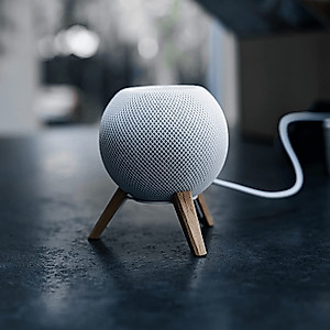 balolo Real Wood Tripod for HomePod Mini (White Oak)