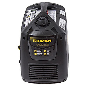 Firman WO1781 Whisper Series 1700/2100 Watt Inverter Generator, Yellow