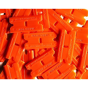 Plastic Razor Scraper Blades Double Edged (1 Pack)