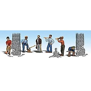 Woodland Scenics Lumberjacks HO Scale