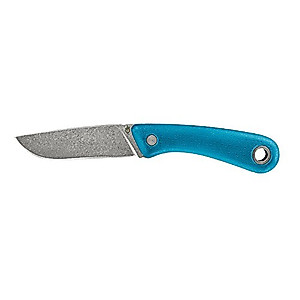 Gerber Spine Fixed Blade Camping Knife - Cyan [30-001498]