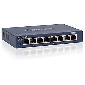 Netgear ProSafe FS108NA 8-Port 10/100 Fast Ethernet Switch